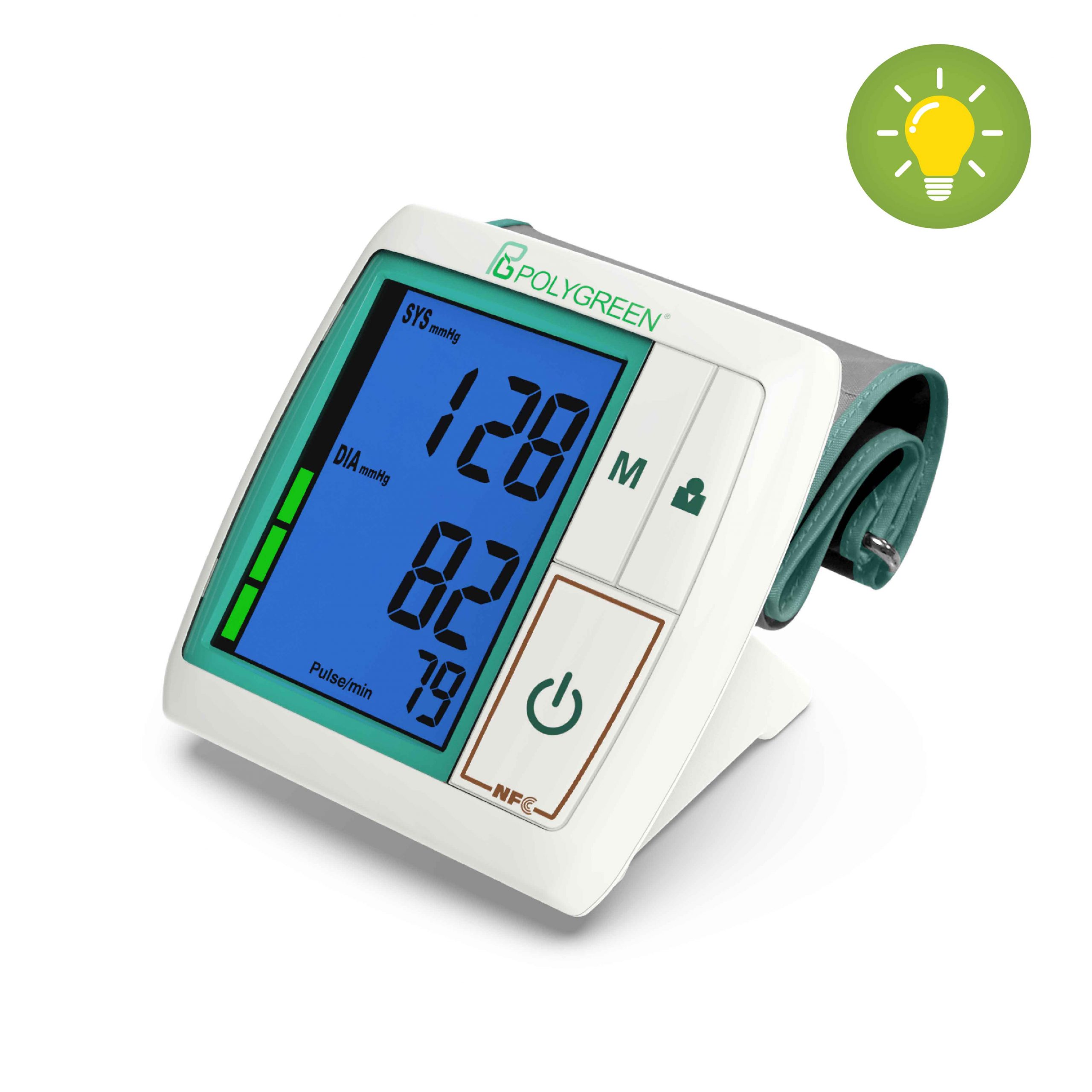 KP-7672 Blood Pressure Monitor - Arm Type - POLYGREEN