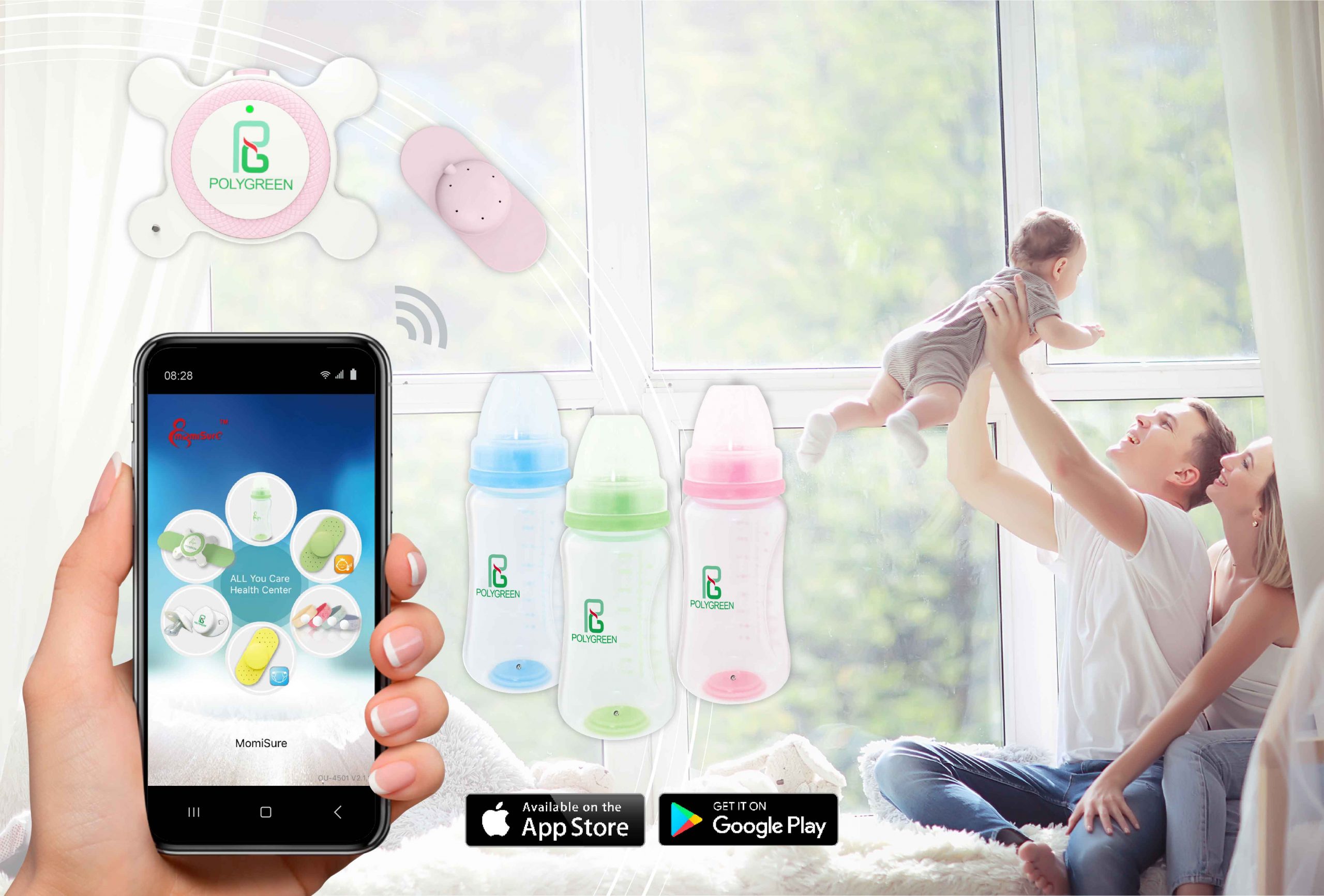 KS-4320 Intelligent Vital Signs Monitor – with Diaper Moisture ...