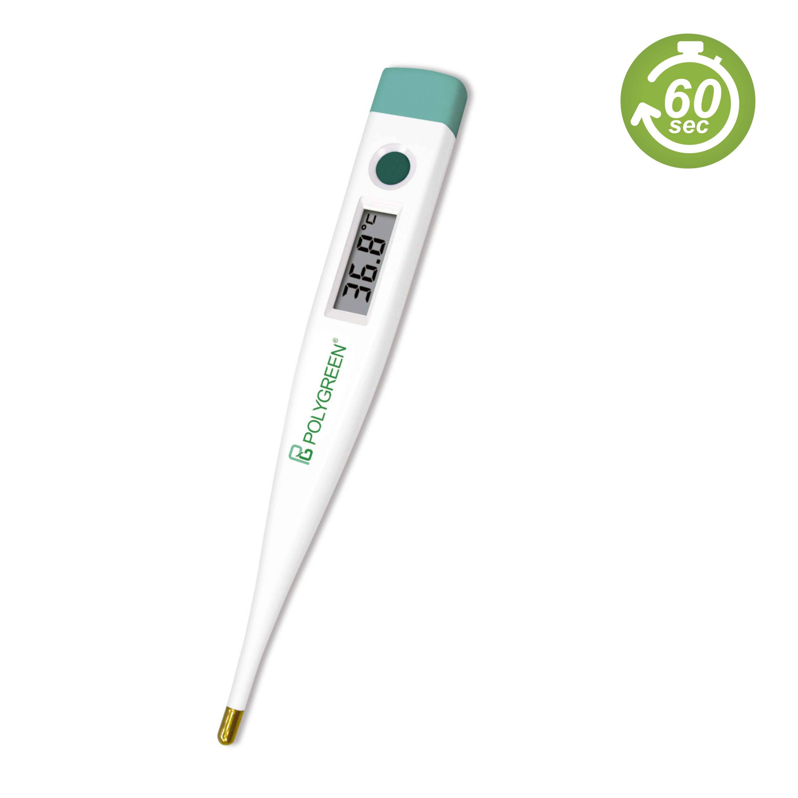 KD-204 Digital Clinical Thermometer - POLYGREEN